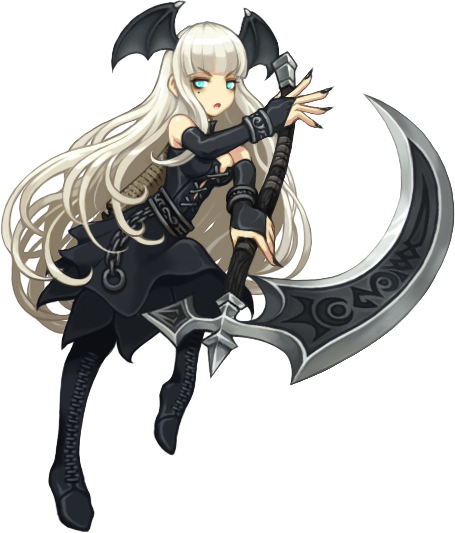 Download Anime Grim Reaper Grim Reaper Lost Saga Png Image With No