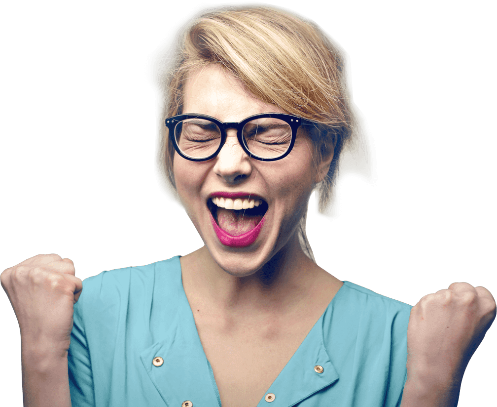 Download Happy Woman Shouting Transparent Png - Happy Woman Wallpaper ...
