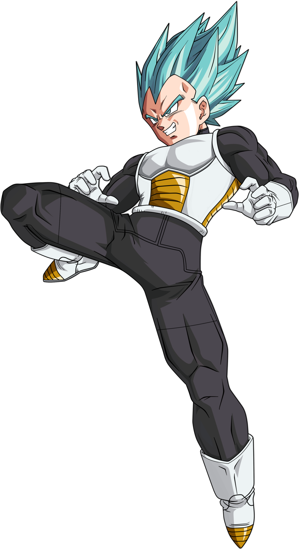 Download Dragon Ball Z Vegeta Logo - - Vegeta Dios Azul Cuerpo Completo ...