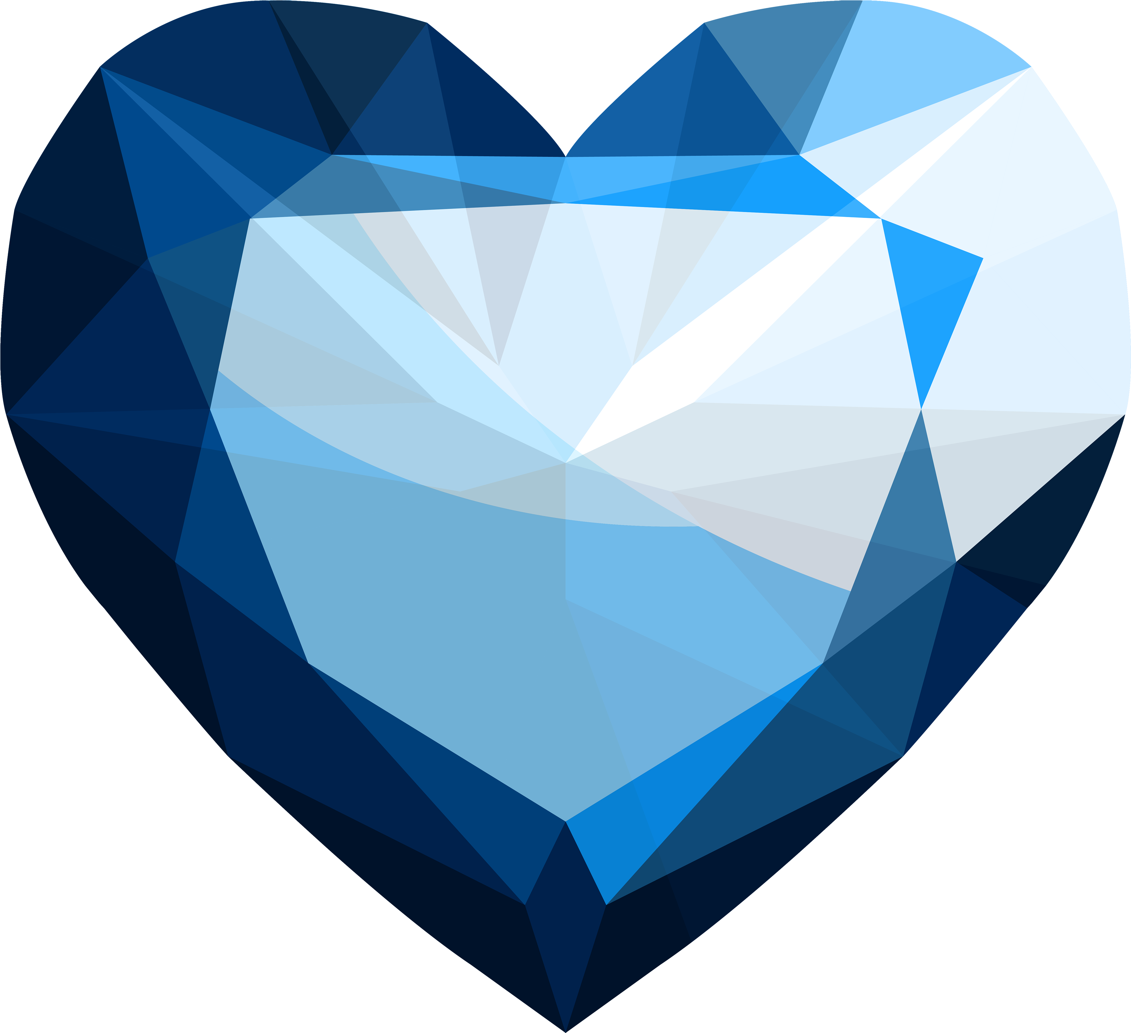 Sapphire Png - Blue Diamond Heart Png - Free Transparent PNG Download ...