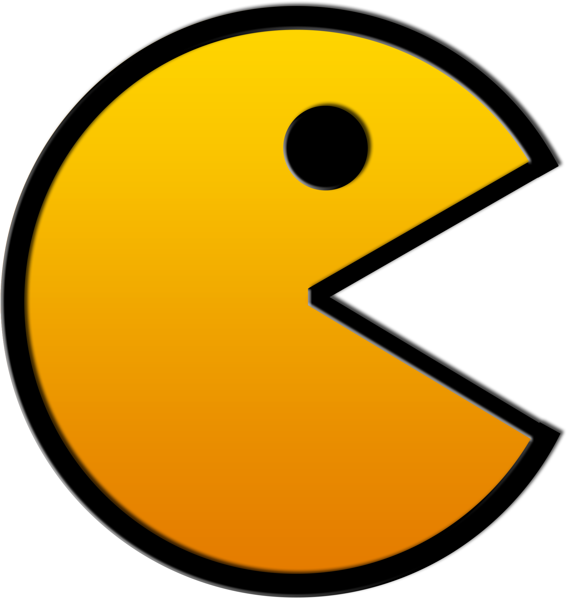 Download Retro Pacman - Pac Man No Background PNG Image with No ...