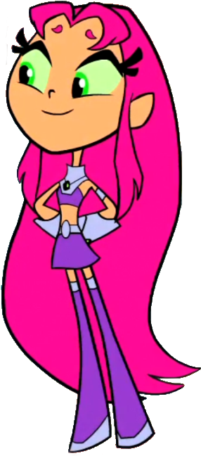 Download Starfire - Star Fire Teen Titans Go PNG Image with No ...