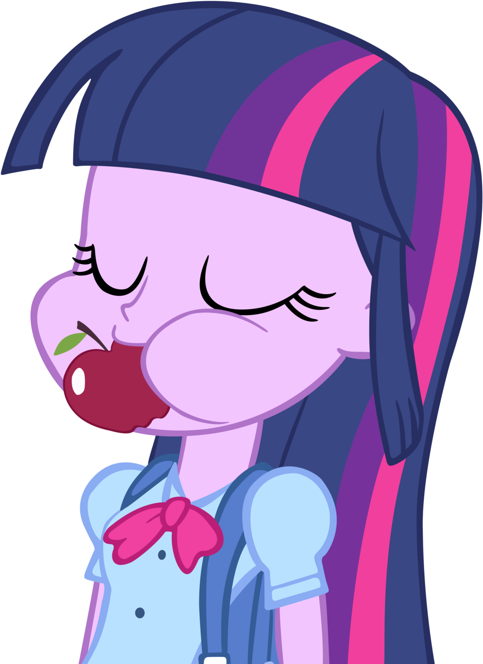 Twilight Clipart Apple - Mlp Eg Canterlot Yearbook - Free Transparent ...