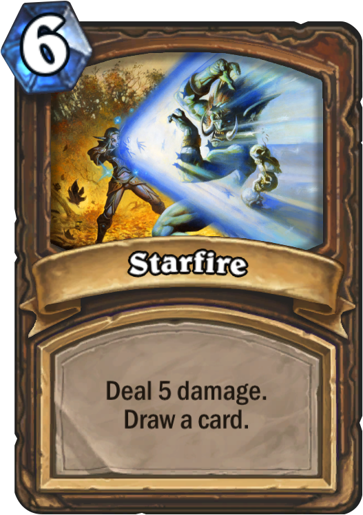 Download Starfire Card - Starfire Hearthstone PNG Image with No ...