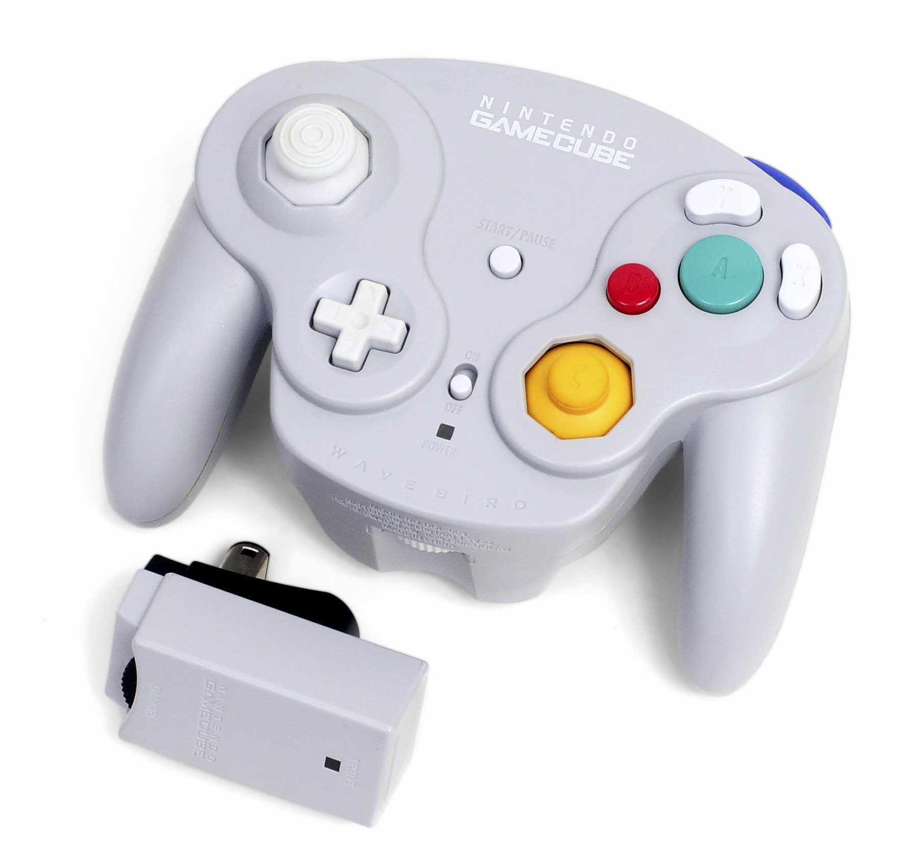 Download Wavebird And Receiver - Nintendo Wavebird Wireless Controller For Gamecube PNG Image ...