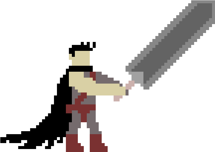 Download Berserk - Pixel Art PNG Image with No Background - PNGkey.com