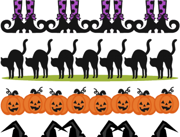Halloween Clipart Clipart Border - Free Halloween Clip Art Banner ...