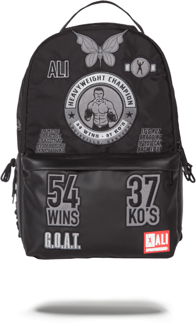 Muhammad Ali G - Backpack - Free Transparent PNG Download - PNGkey