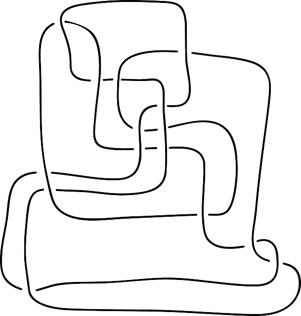 Download Black, White, Line, Abstract, Tangled - Tangled Line Png PNG ...