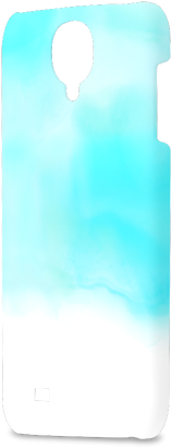 Download Blue Turquoise Bright Watercolor Abstract Hard Case - Iphone ...