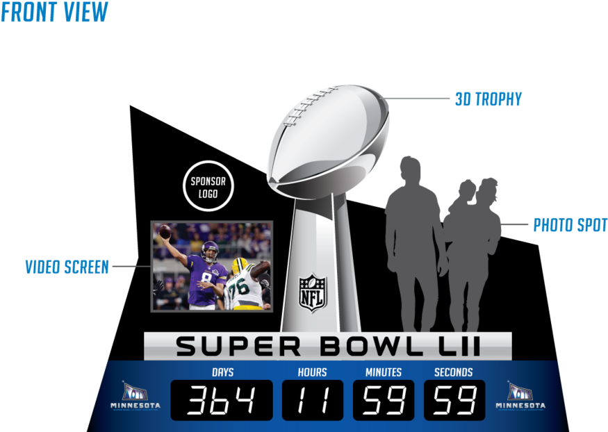 Download Super Bowl Countdown Clock Option 2a PNG Image with No ...