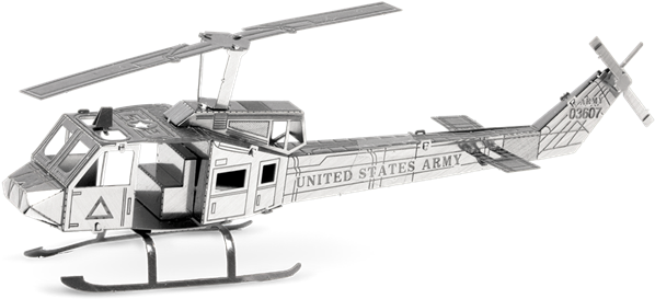Download Picture Of Huey Helicopter - Metal Earth Helikopter Huey Uh-1 ...