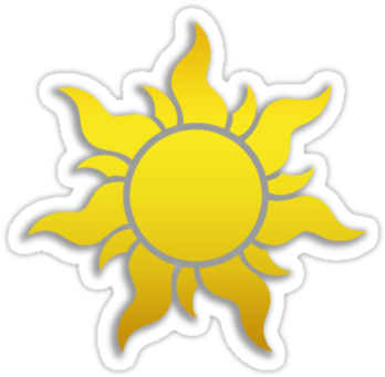 Tangled Kingdom Sun - Tangled Kingdom Sun Symbol - Free Transparent PNG ...