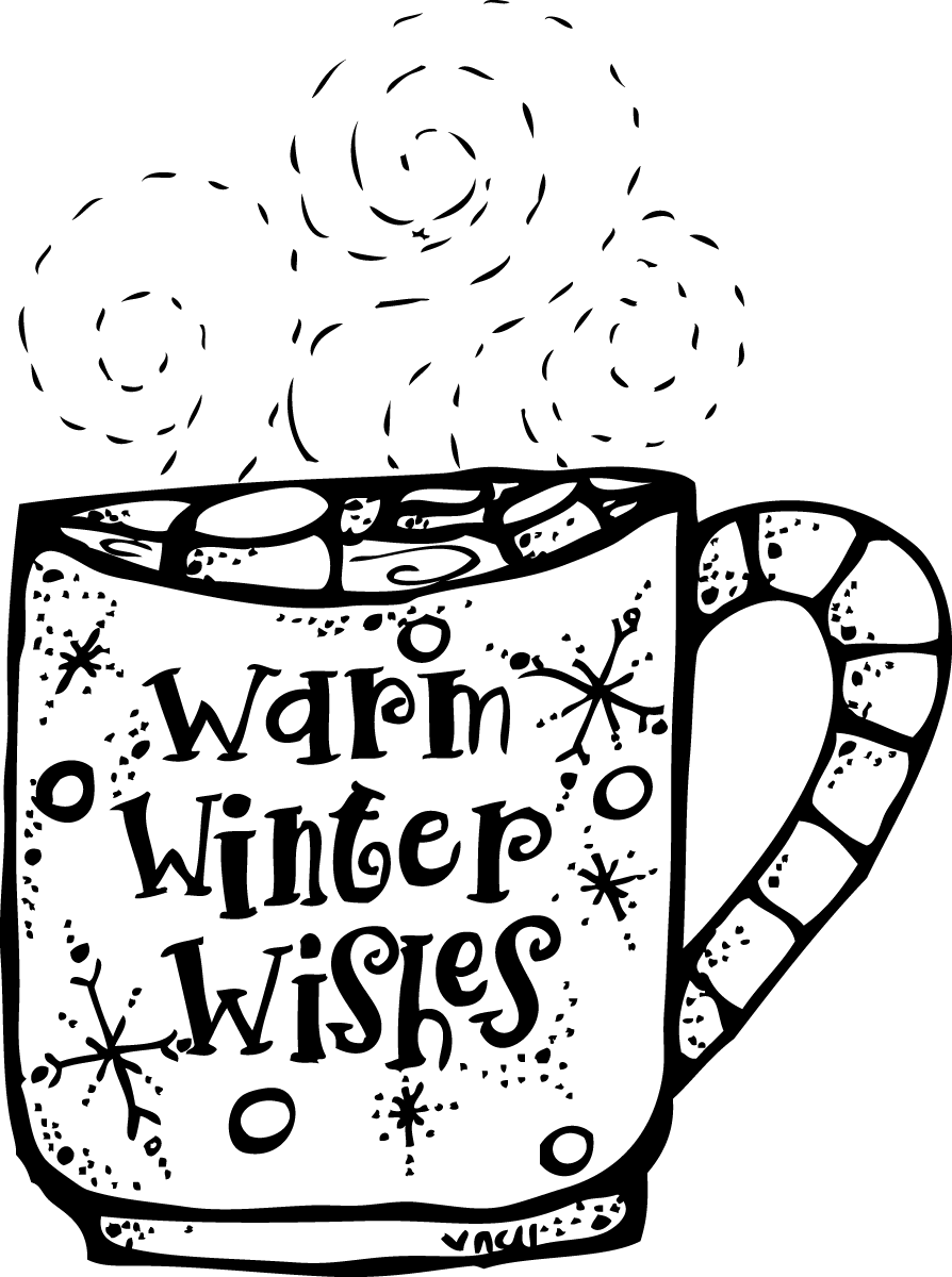 Download Hot Chocolate Clipart Hot Choclate - Black And White Clipart ...