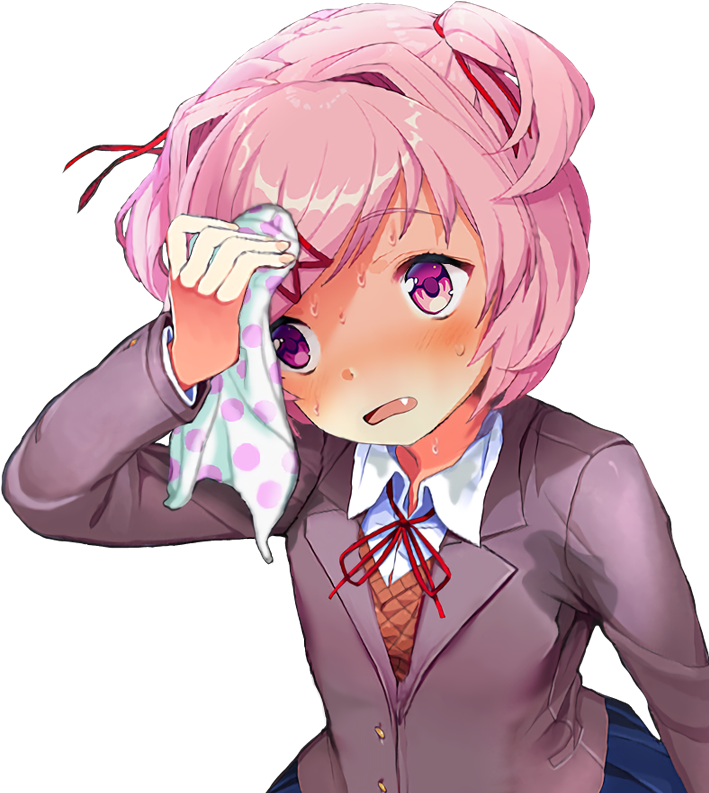 View Samegoogleiqdbsaucenao 4b7 , - Anime Girl Wiping Sweat - Free ...