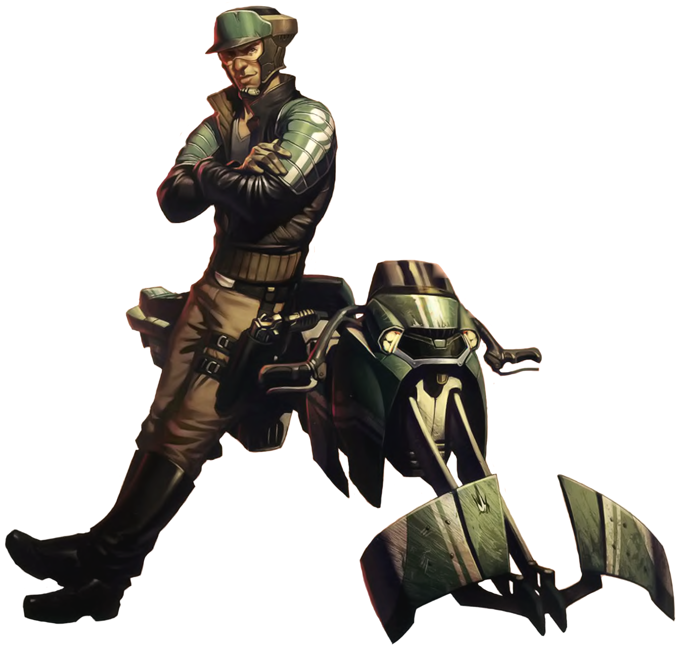 Download Swoop Biker Sof - Star Wars Edge Of The Empire Suns PNG Image ...