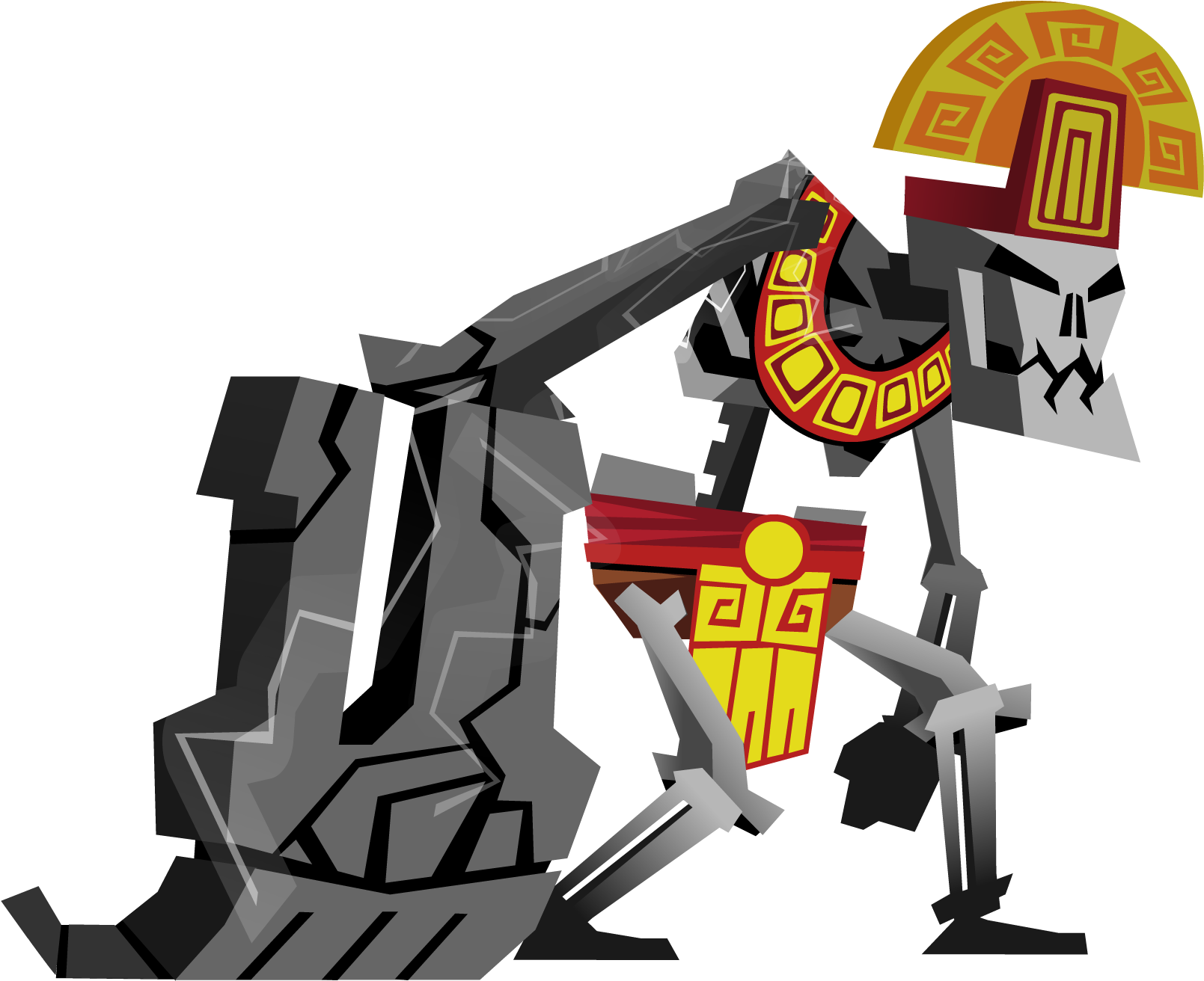 Download Guacamelee - Cartoon PNG Image with No Background - PNGkey.com