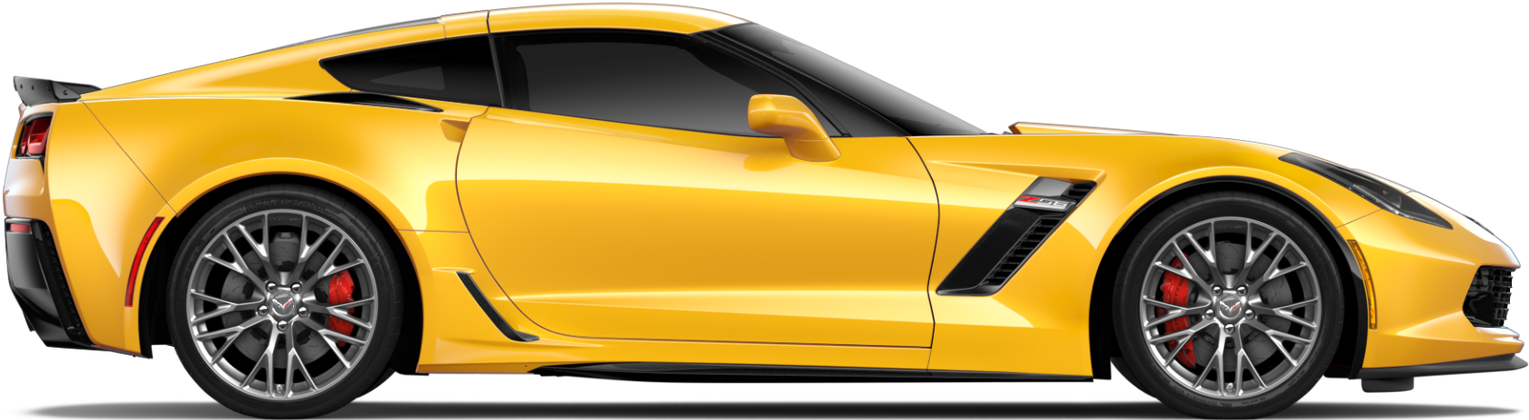 2018 Corvette Side View Png - Free Transparent PNG Download - PNGkey