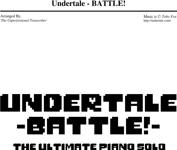 Undertale Logopng Images