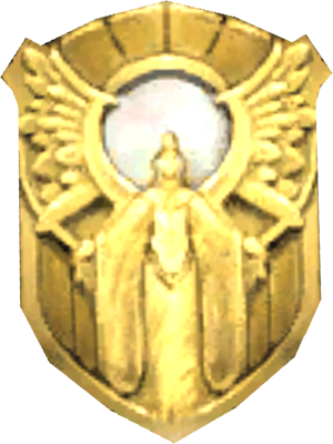 Download Ffxi Shield 39 - Fantasy Gold Shield PNG Image with No ...