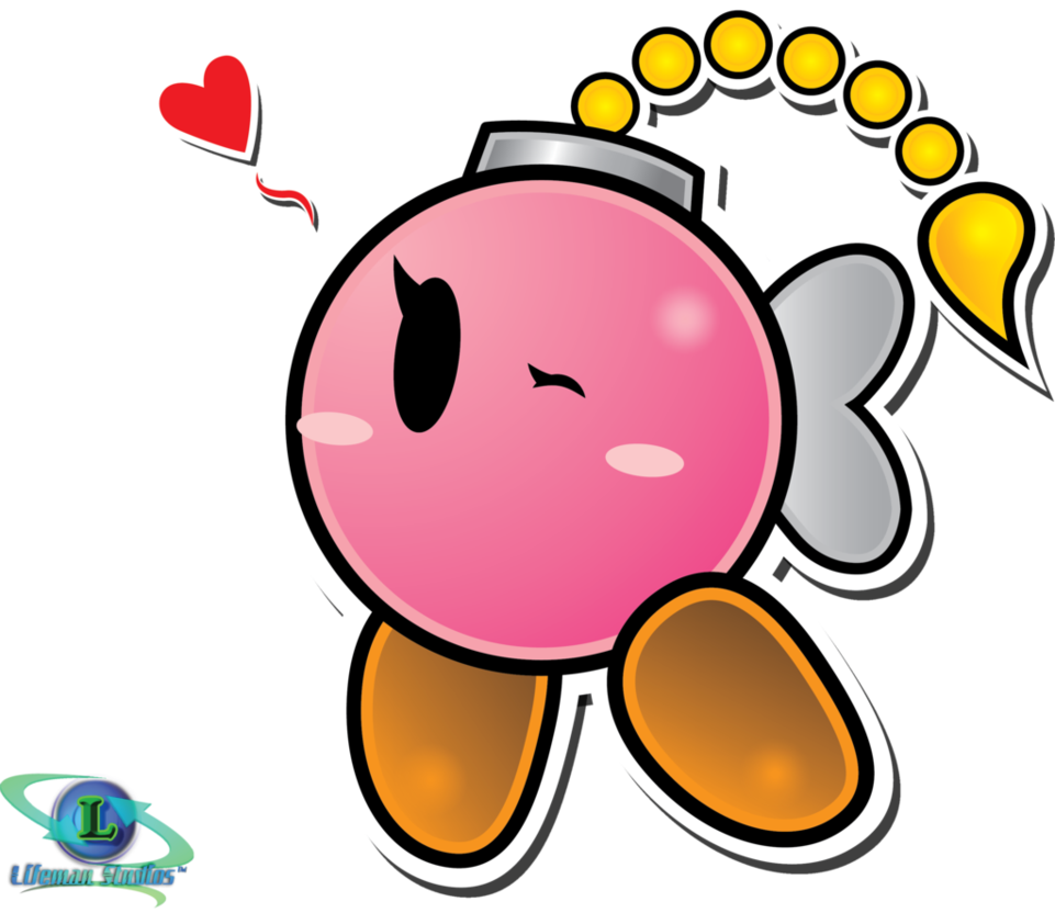 Download Paper Mario Bomb PNG Image with No Background - PNGkey.com