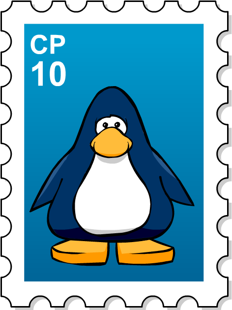Download Stamp 10 Coins - Club Penguin PNG Image with No Background ...
