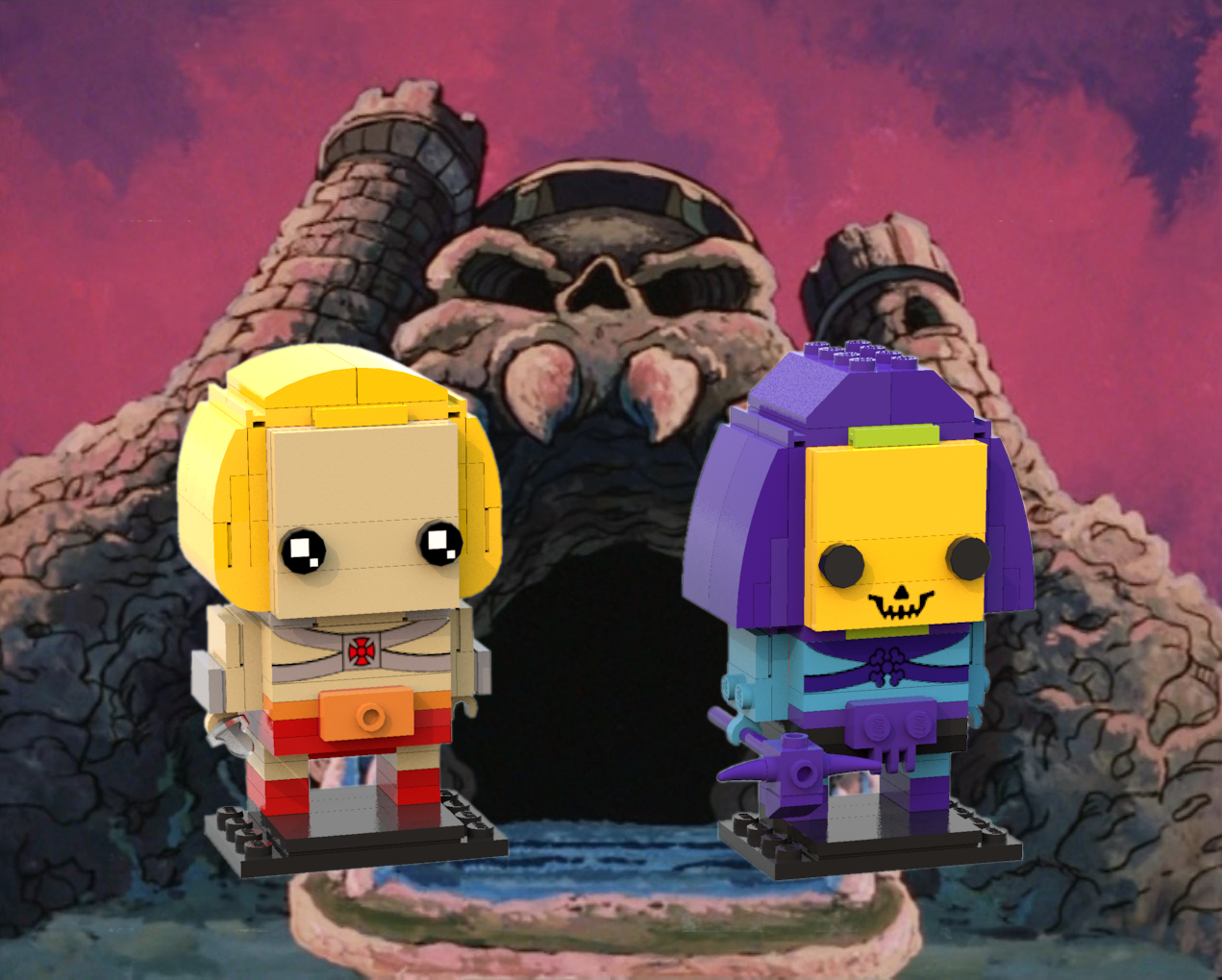 Download High-res - Lego Brickheadz He Man PNG Image with No Background ...