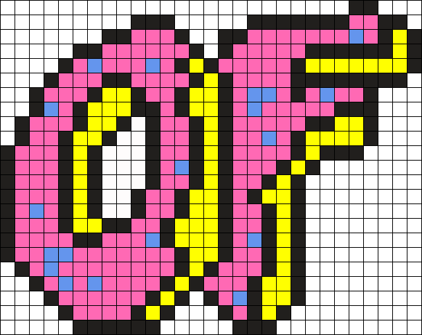 Odd Future Logo Perler Bead Pattern / Bead Sprite - Odd Future 8 Bit ...