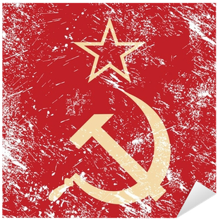 Download Soviet Union Retro Flag Sticker • Pixers® • We Live - Soviet ...