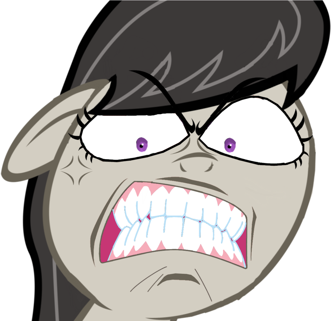 Download Angry, Anime, Artist Needed, Earth Pony, Edit, Faic, - Octavia ...