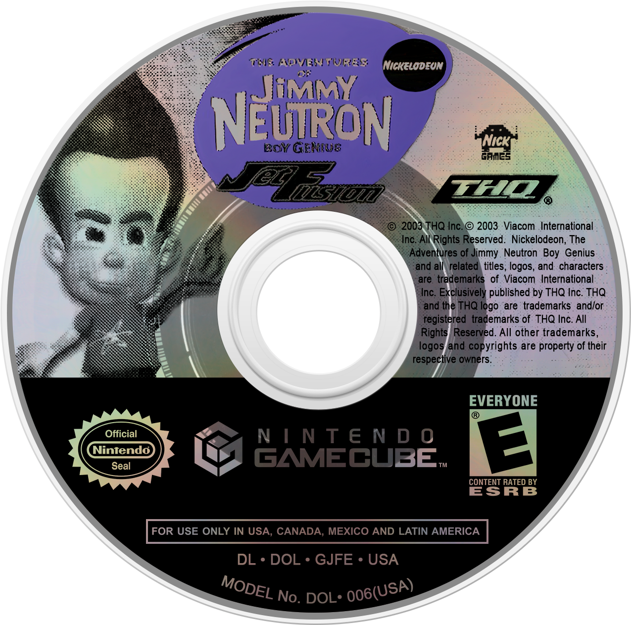 Download The Adventures Of Jimmy Neutron - Kirby Air Ride Disc PNG ...