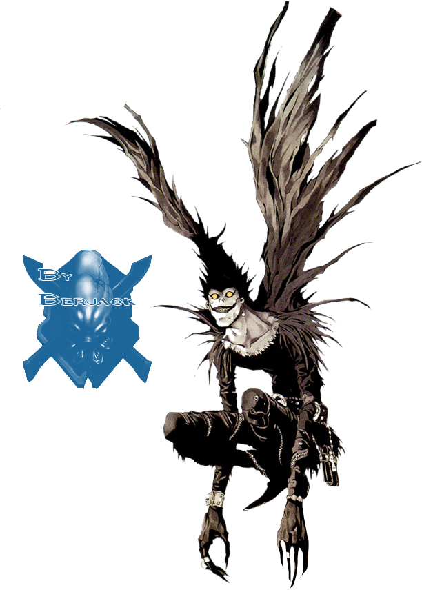 Download Ryuk Death Note PNG Image with No Background - PNGkey.com