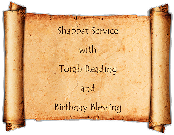 Download Shabbat Service With Torah Reading And Birthday Blessing - Ram ...