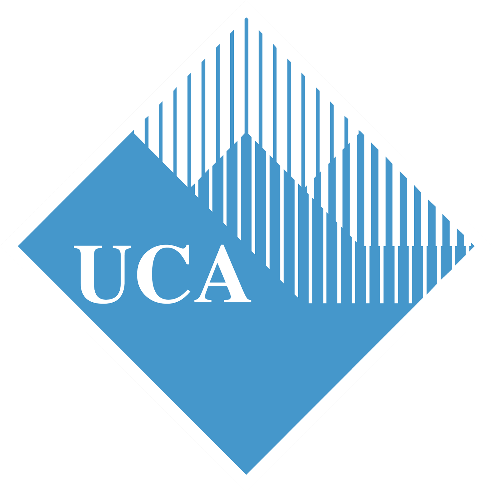 Download Logo Uca Rhombus Blue White Frame - University Of Central Asia ...