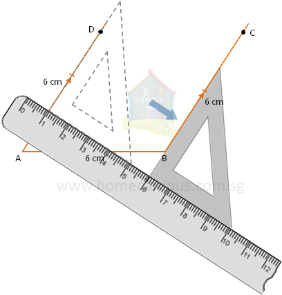 Download Drawing A Rhombus - Set Square Parallel Lines PNG Image with ...