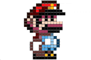 Vector Royalty Free Stock By Jonny On Deviantart - 16 Bit Pixel Mario ...