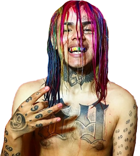 Download Clipart Free Download Tekashi - 6ix9ine Png PNG Image with No ...