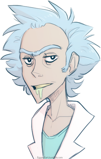 Download I Drew A Rick Sanchez - Rick Sanchez PNG Image with No ...