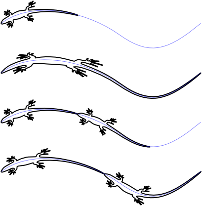 Download Bend Along Path Effect - Inkscape Pattern Along Path PNG Image ...