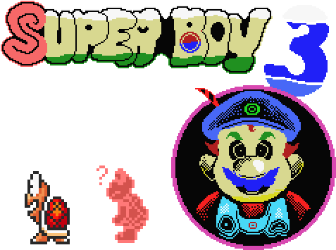 Super Boy 3 Graphics Pack - Super Mario Bros. X - Free Transparent PNG ...