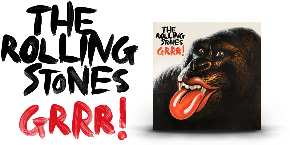 Download Grrr The Rolling Stones - Rolling Stones Grrr Cd PNG Image ...