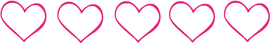 Download Line Of Hearts - Hearts In A Line Png PNG Image with No ...