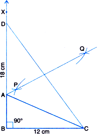Then, Abc Is The Required Right Triangle - Construct A Right Triangle ...
