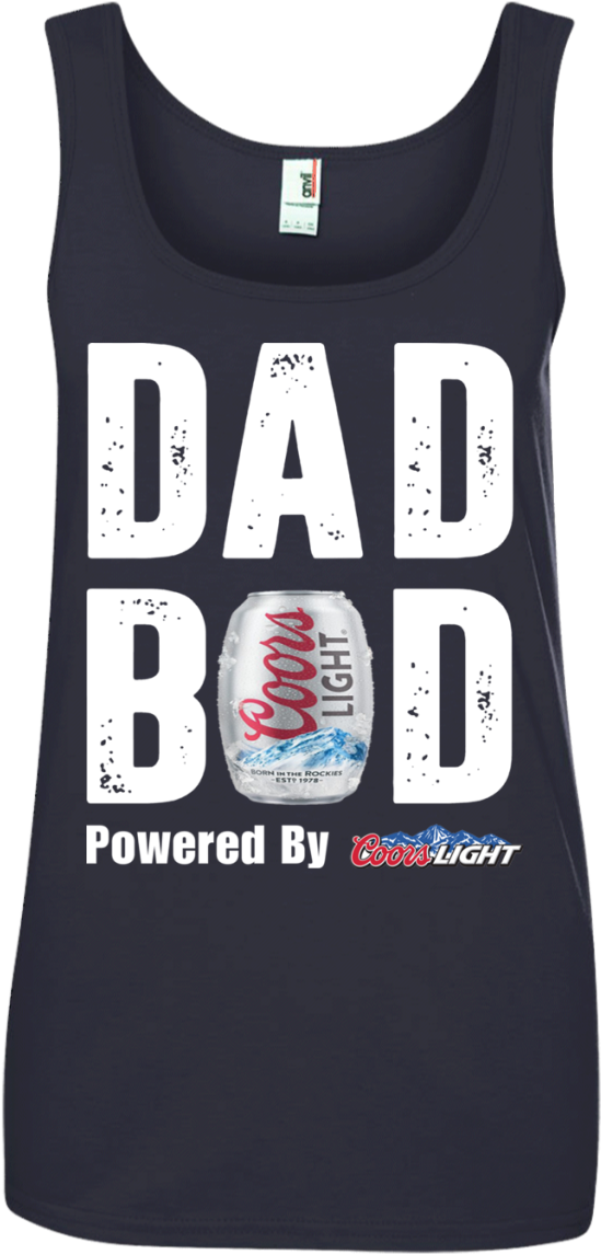 Download Dad Bod Powered By Coors Light Shirt, Hoodie - Dad Bod Busch ...