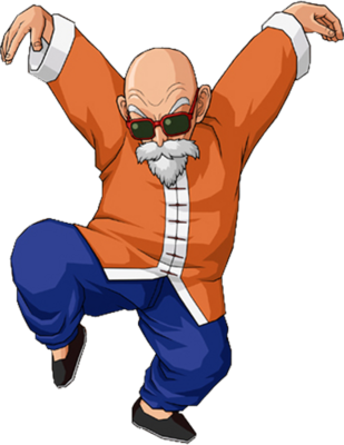 Master Roshi - Dragon Ball Z Master Roshi - Free Transparent PNG ...