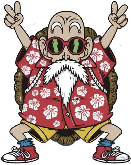 Master Roshi Dragon Ball Z Logo