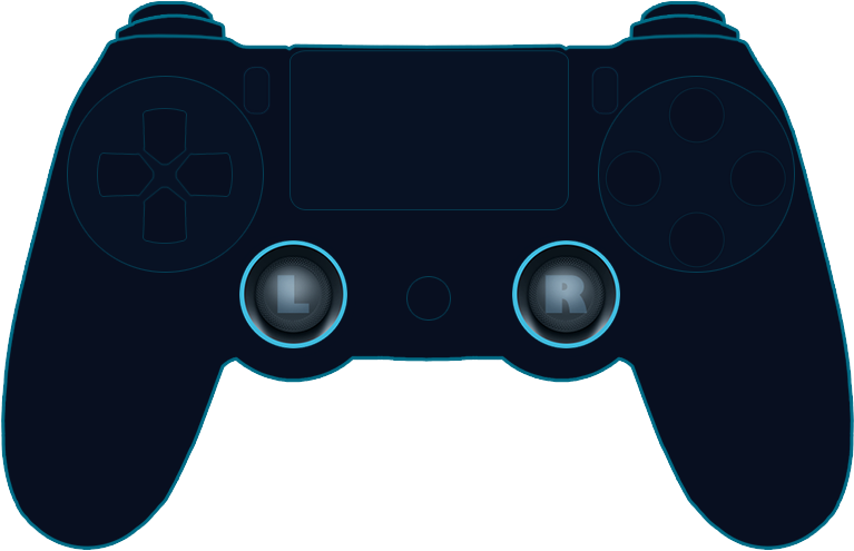 Download Ds4 Controller Joysticks - R1 Playstation PNG Image with No ...