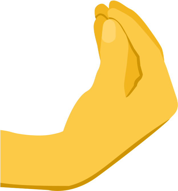 Yellow - Italian Hand Gesture Transparent - Free Transparent PNG ...