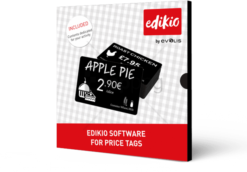 Download Edikio Price Tag Designer Software - Evolis Colour Ribbon ...