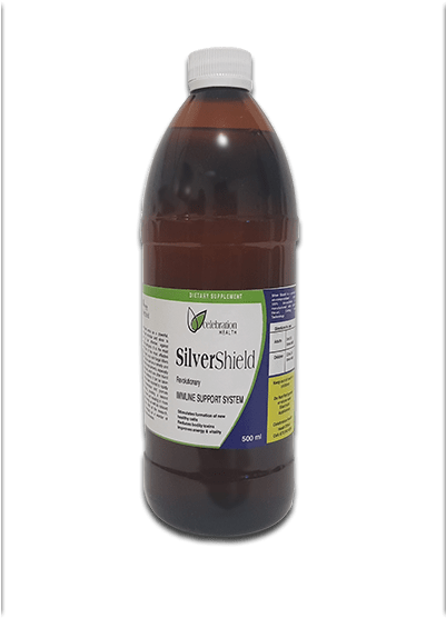 Download Silver Shield - Glass Bottle PNG Image with No Background ...